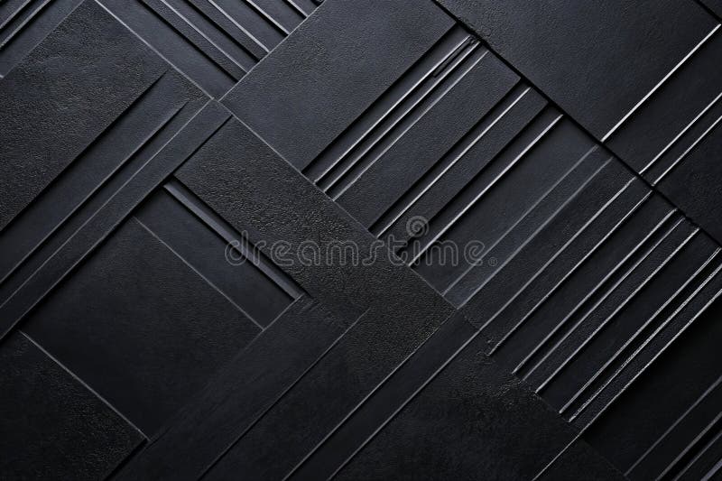 Abstract Black Geometric Modern Background Stock Photo - Image of ...