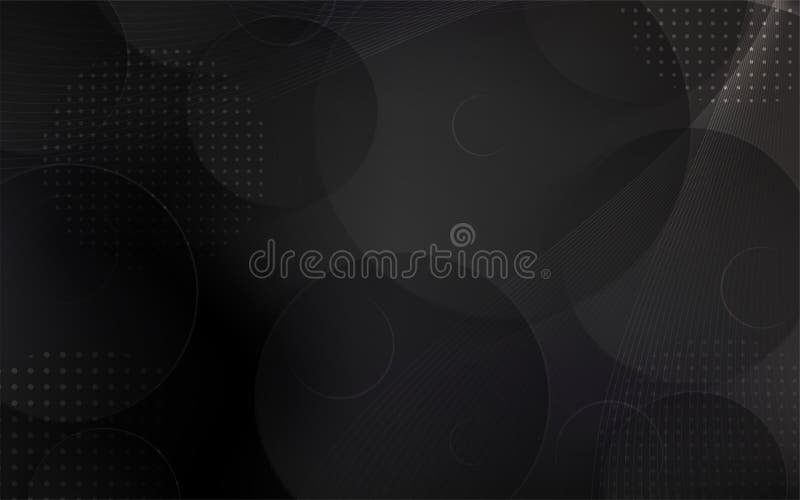 Abstract Black Geometry Modern Background Design Stock Vector ...