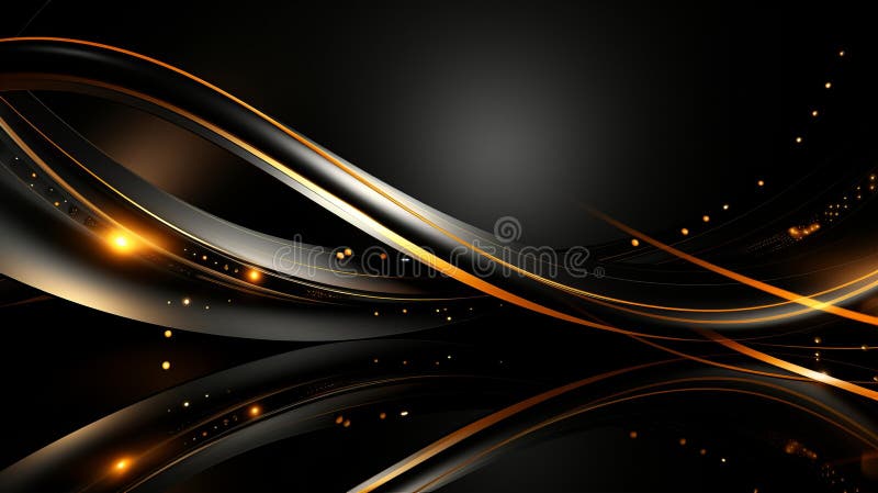 Abstract Black and Gold Background Stock Illustration - Illustration of ... Abstract Black and Gold Background Stock Illustration - Illustration of ...