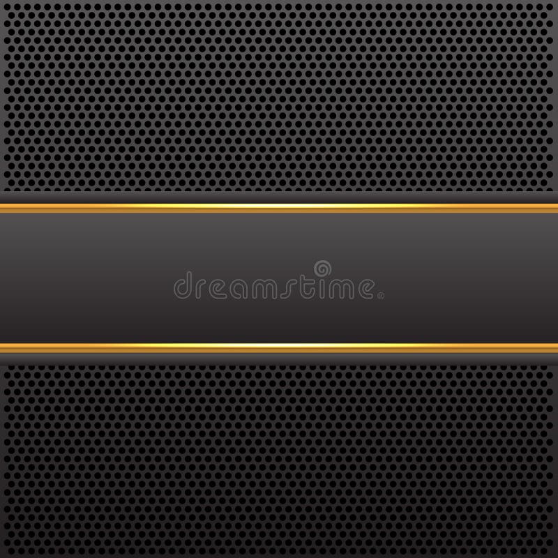 Black Gold Banner on Checkered Pattern Background Design for Racing ...