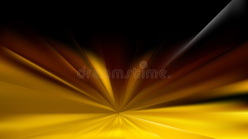Gold Rays Light Effect on Transparent Background. Stock Vector ...