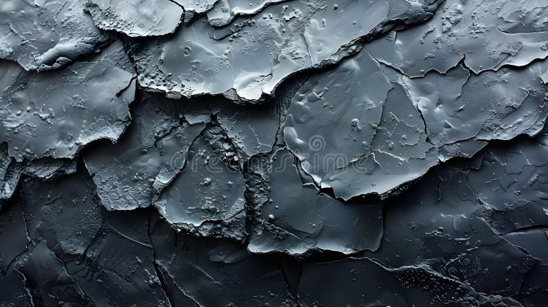 Abstract Black and Gray Cracked Paint Texture - Abstract Background ...