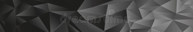 Abstract Black and Gray Gradient Triangles of Different Sizes - Vector ...