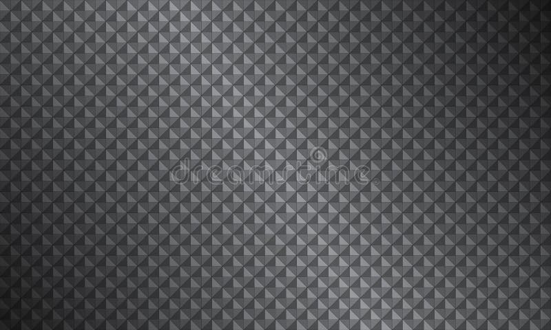 Abstract Black and Grey Background Composed of Triangles with Different ...