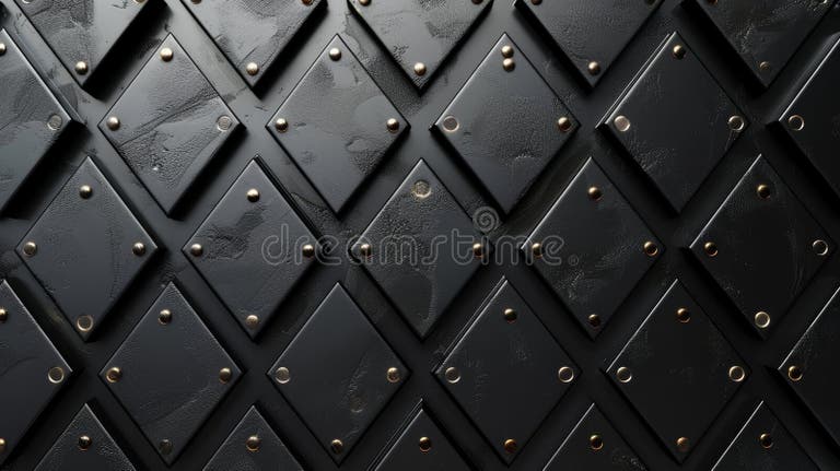 Abstract Black and Grey Industrial Diamond Pattern Texture Stock ...