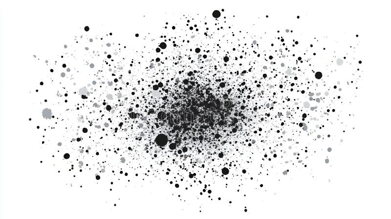 Abstract Black and Grey Ink Splatter Background Texture High Resolution ...