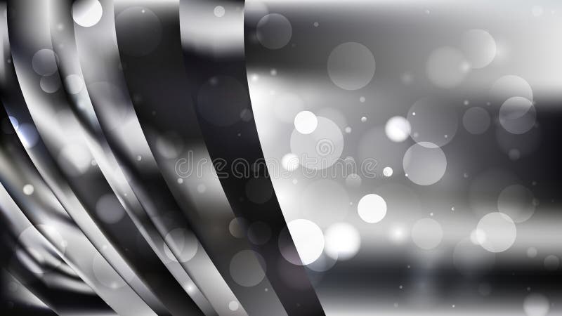 Abstract Black and Grey Lights Background Design Stock Vector ...