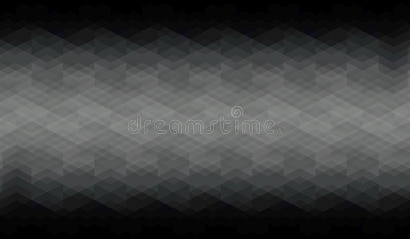 Abstract Black Grey Textured Background Stock Illustration ...