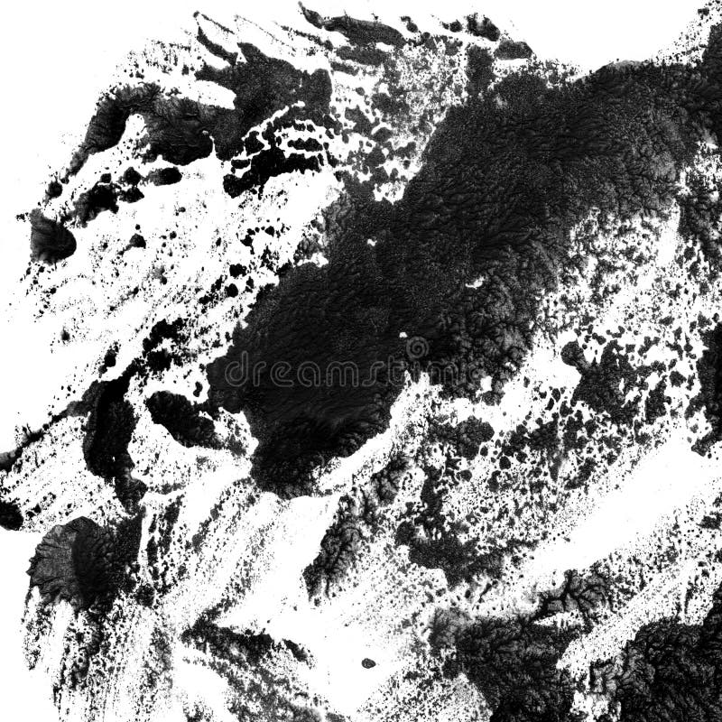 Abstract Black Ink Background. Stock Illustration - Illustration of ...