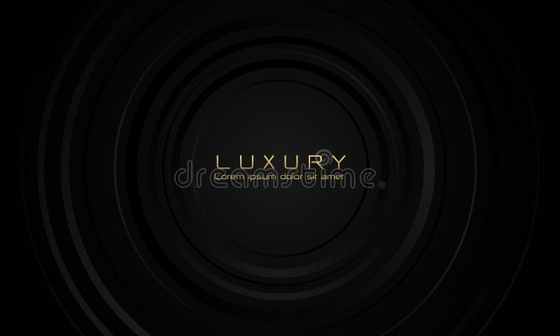 Abstract Black Lines Luxury Design Modern Creative Background Vector ...