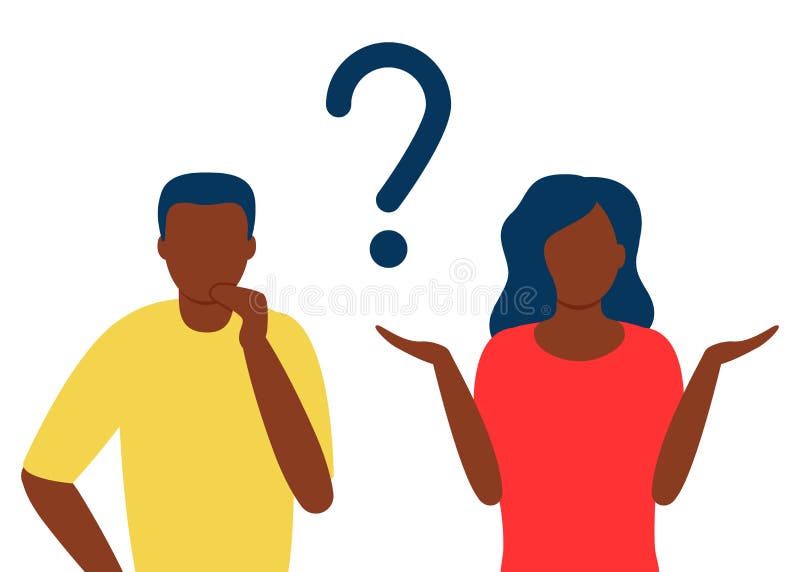 People Man Confusion Indecision Stock Illustrations – 86 People Man ...