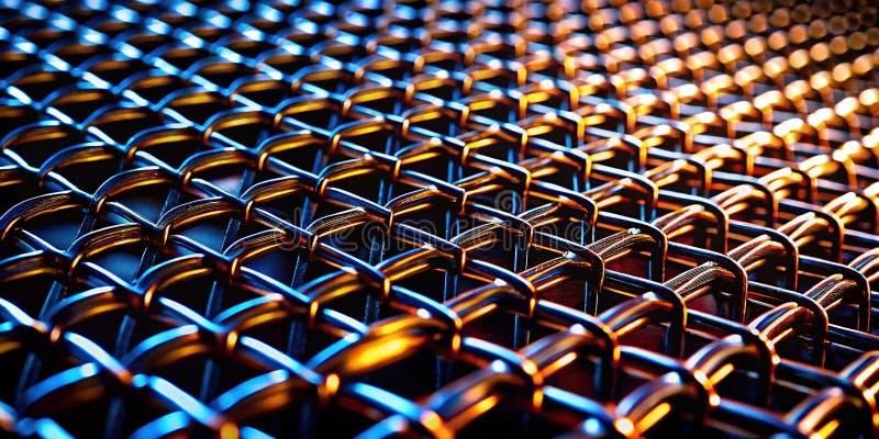 Abstract Black Metal Grid Texture Background a Sophisticated Industrial ...