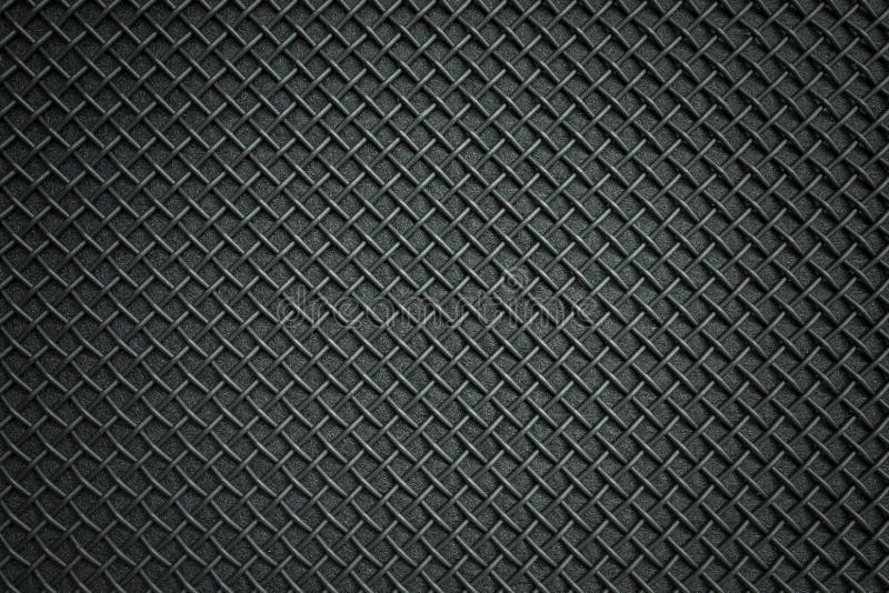 Abstract Black Metallic Mesh Texture of the Speaker for Background ...