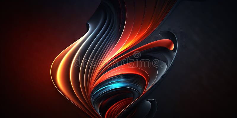 Abstract Black Metallic Red and Blue Gradient with Lava Glow Effect ...