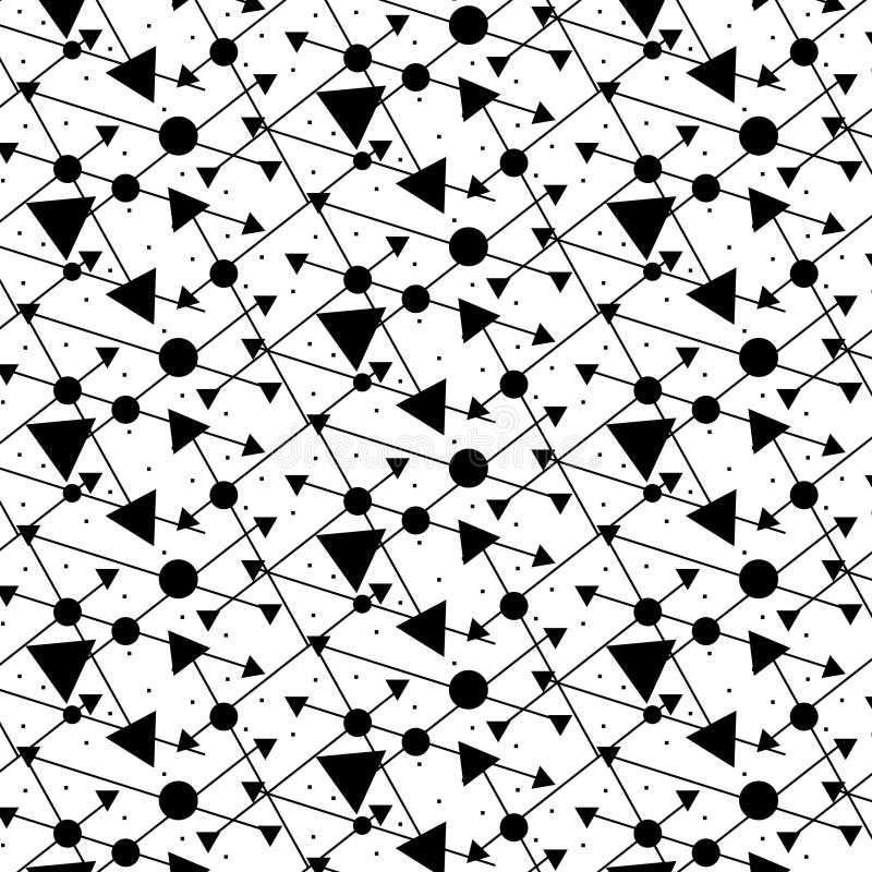 Abstract black pattern stock vector. Illustration of shape - 96464552