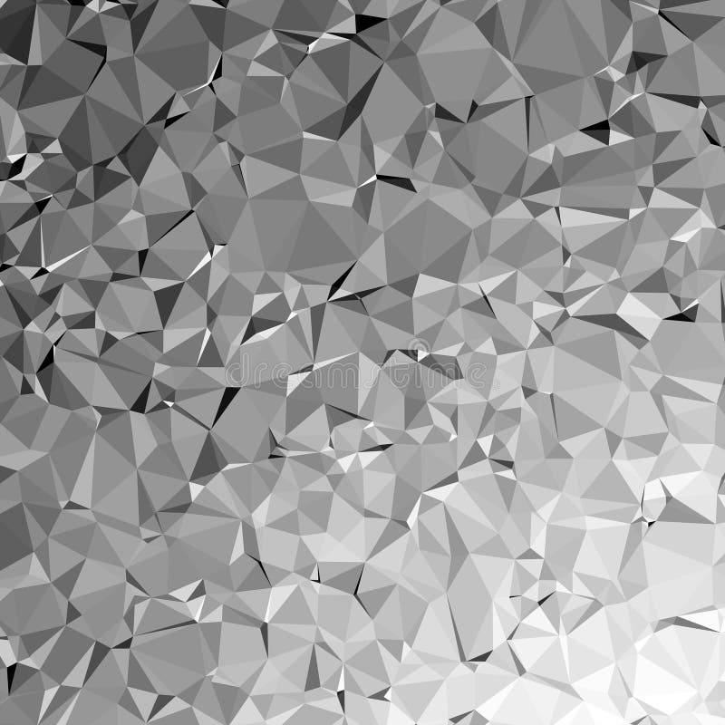 Abstract Black Polygonal Background Texture. Low Poly Dark Wall Stock ...