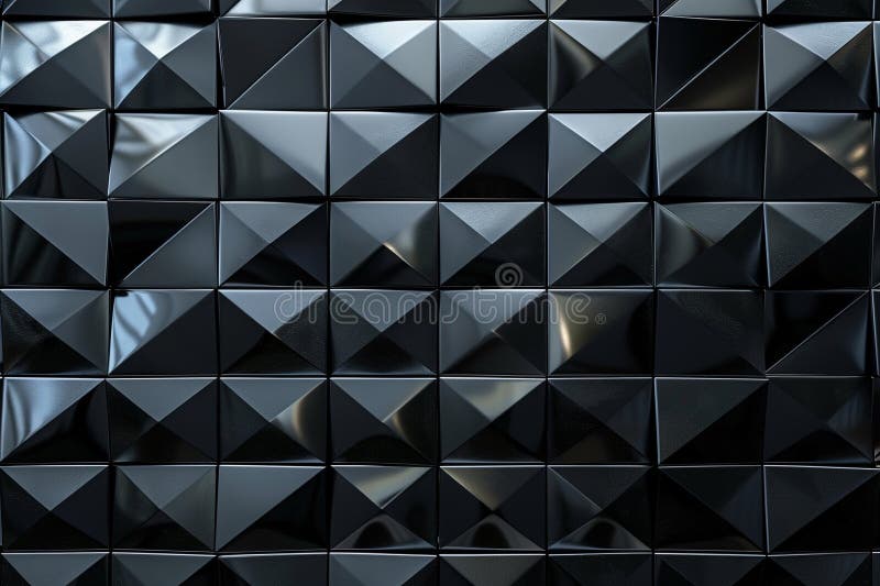 Abstract Black Pyramid Pattern Stock Illustration - Illustration of ...