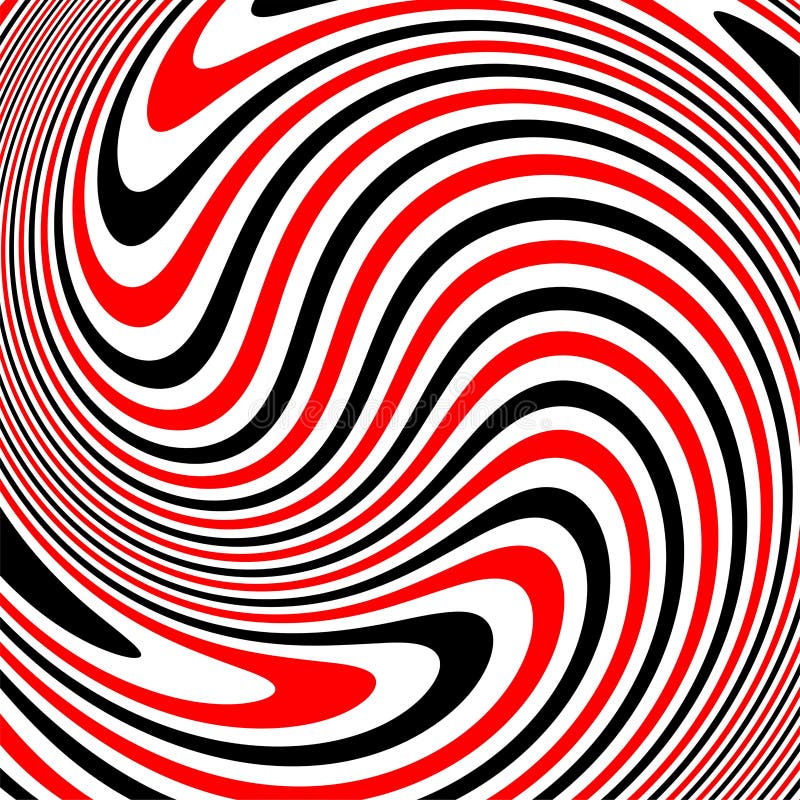 Red Hypnosis Spiral Pattern Stock Illustrations – 847 Red Hypnosis ...