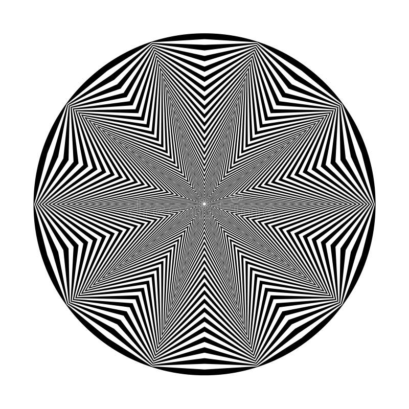 Optical Illusions Black And White Circles