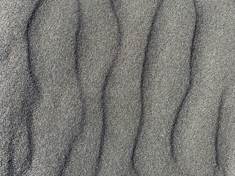 Abstract Black Sand Background. Dark Sand Waves Stock Photo - Image of ...