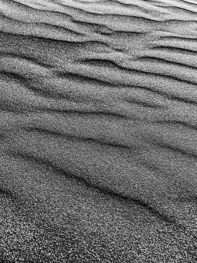 Abstract Black Sand Background. Dark Sand Waves Stock Photo - Image of ...