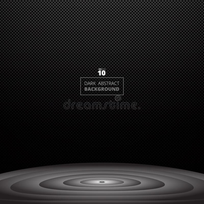 Abstract Black Screen of Metallic Pattern Background. Stock Vector ...