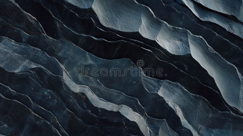 Abstract Black Slate Texture with Varied Surface Layers for Design and ...