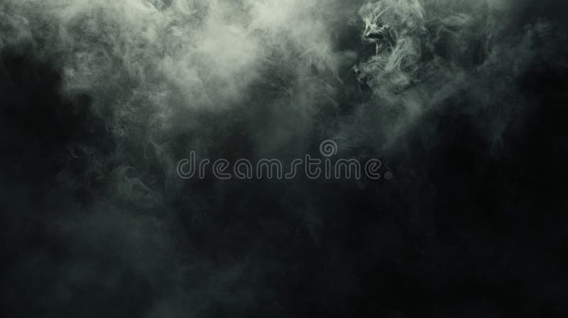 Abstract Black Smoke and Light Texture Background with Grey Mist and ...