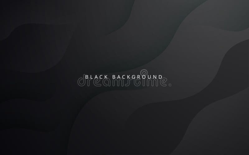 Abstract Black Soft Diagonal Shape Light and Shadow Wavy Background ...