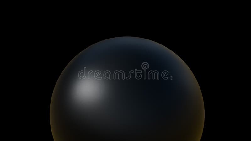 Abstract black sphere stock video. Video of sphere, motion - 309085815