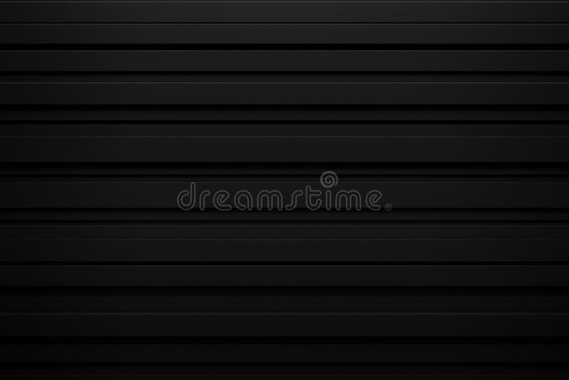 Abstract Black Spike Rhythm Wave Siding Board Background 3d Rend Stock ...