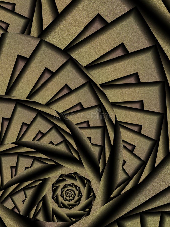 Abstract Black Spiral Design Picture. Image: 2100523