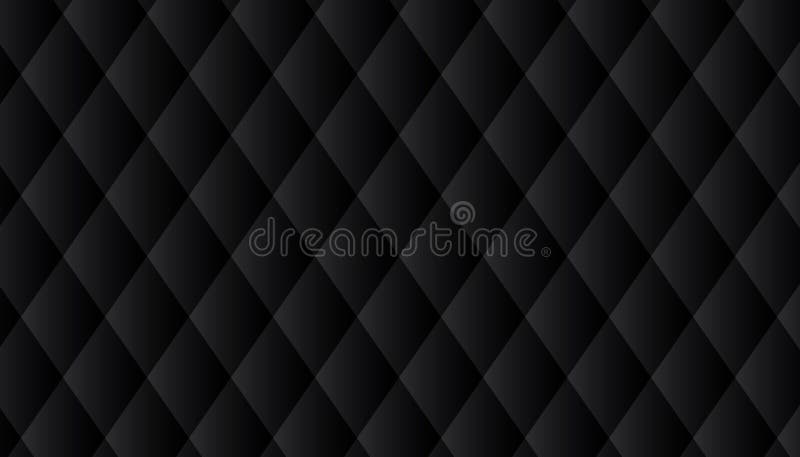 Abstract Black Square Pattern Background with Smooth Gradient Radial ...