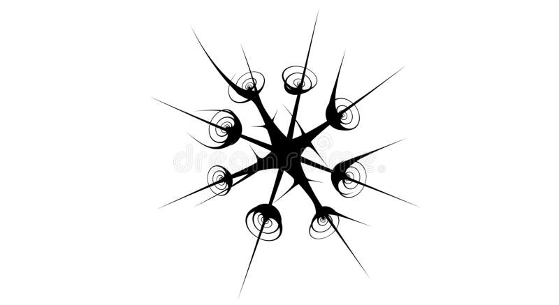 Powerful Abstract Starburst Spiral Stock Illustrations – 77 Powerful ...