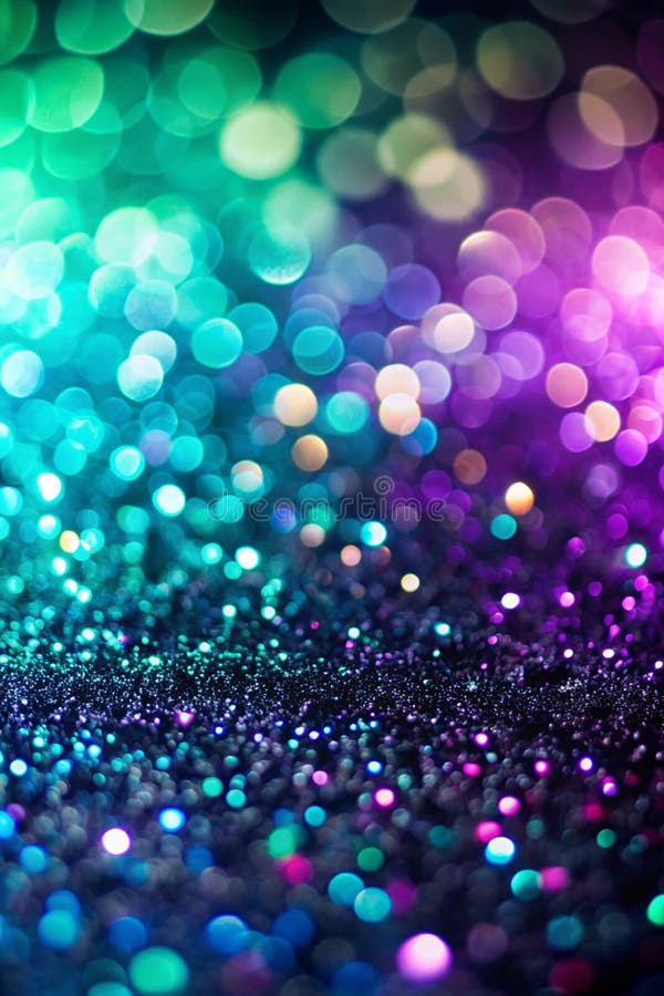 Abstract Black and Teal Gradient Background with Glitter Metallic ...