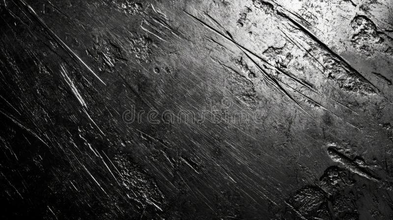 Abstract Black Texture with Scratches and Deep Grooves Stock ...