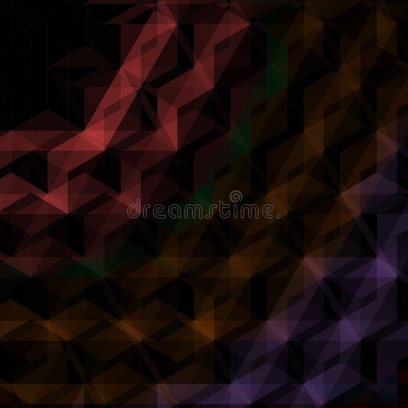 Abstract Black Triangles Background Stock Vector - Illustration of card ...