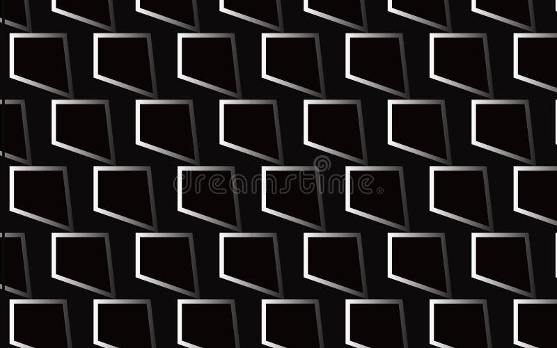 Abstract Black Wallpaper with Silver Pattern Background Seamless Stock ...