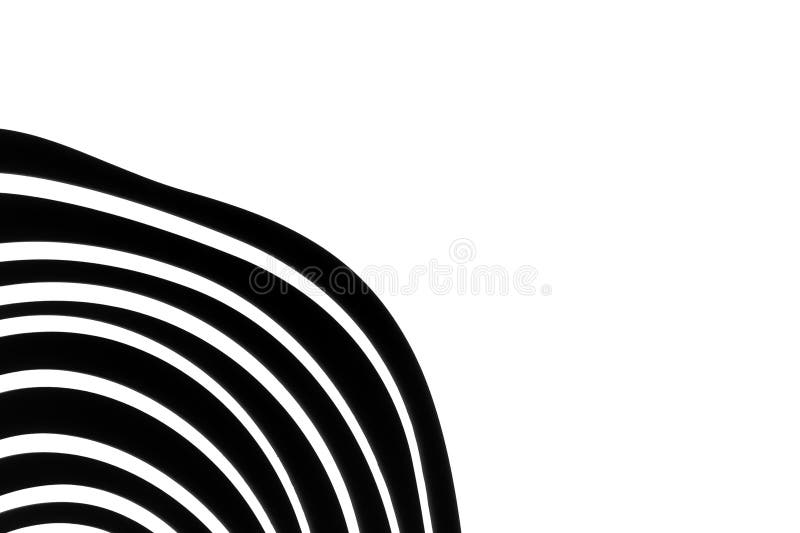 Abstract black wave lines stock illustration. Illustration of fire ...