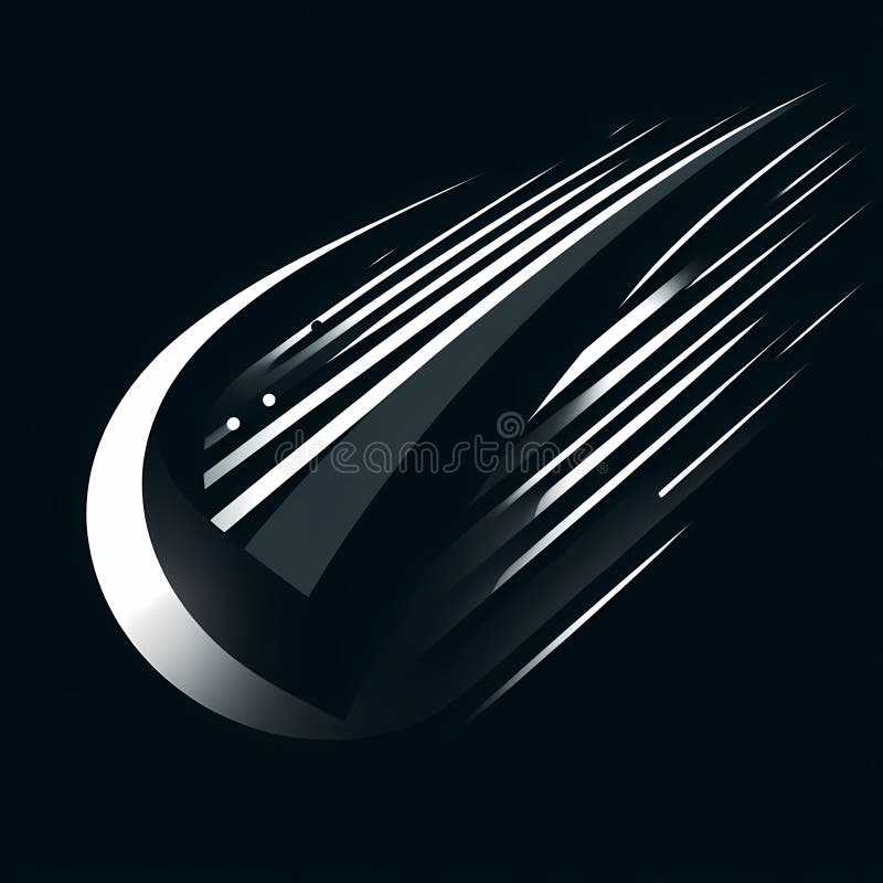 Abstract Black Wave on White Background. Sport Energy Logotype Stock ...