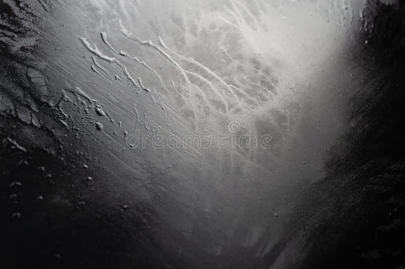 Abstract Black Wet Surface Closeup Background Stock Image - Image of ...