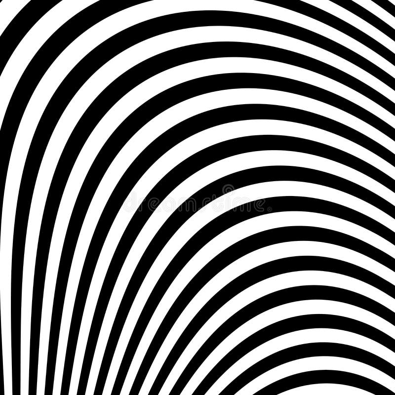 Abstract Black and White Abstract Lines Stock Vector - Illustration of ...