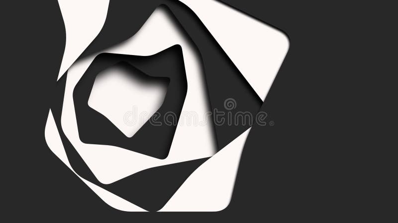 Swirling Abstract Black and White Artwork with Stark and Dramatic ...