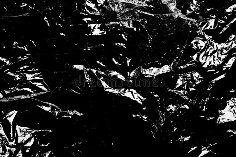 Abstract Black and White Polyethylene Stock Photo - Image of polythene ...