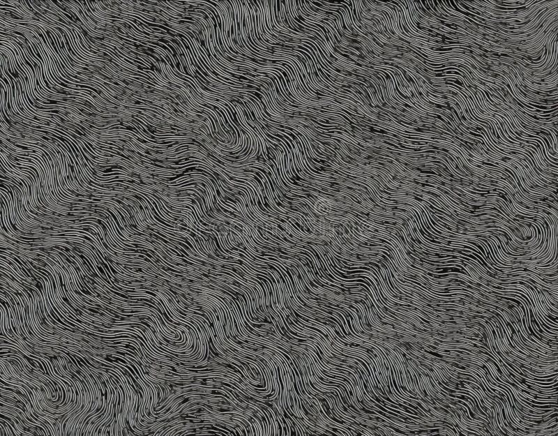 Abstract Black and White Computer Pattern. Stock Illustration ...