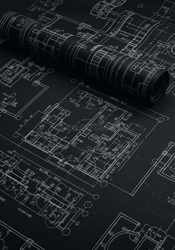 Abstract Black and White Data Pattern Background Stock Illustration ...