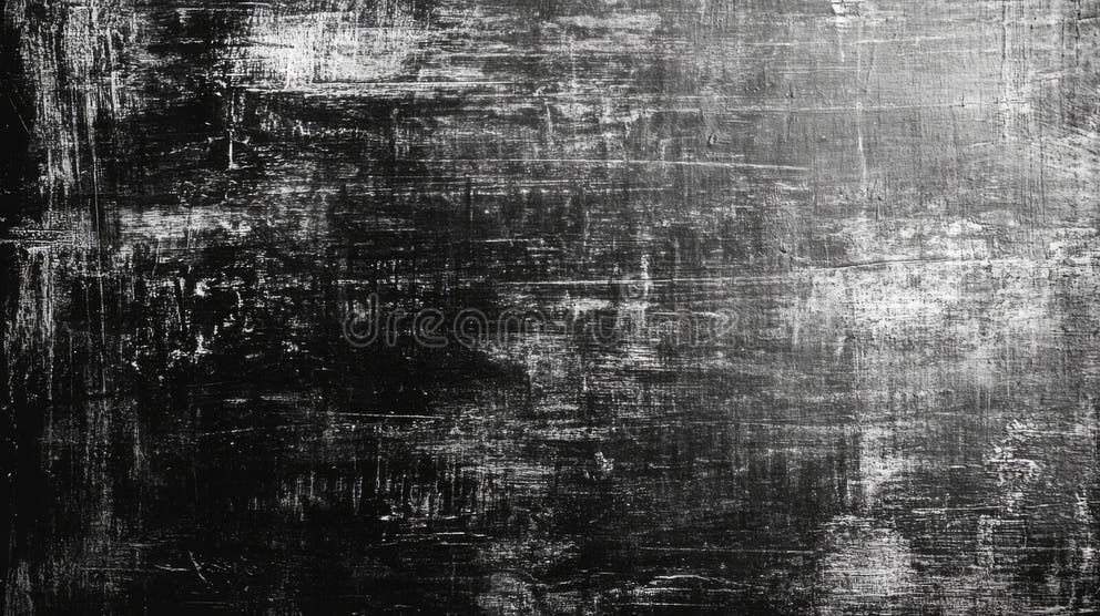 Abstract Black and White Distressed Texture Stock Illustration ...