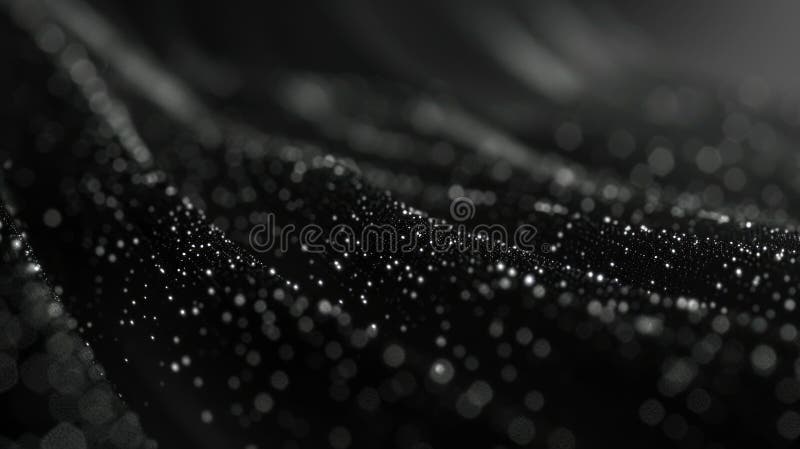 Abstract Black & White Dotted Waves: Modern Background Texture Stock ...