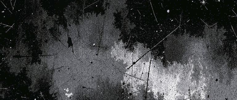 Abstract Black and White Geometric Pattern with Dynamic Lines, Dots and ...