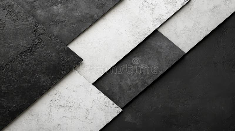 Abstract Black and White Geometric Texture Background Stock ...